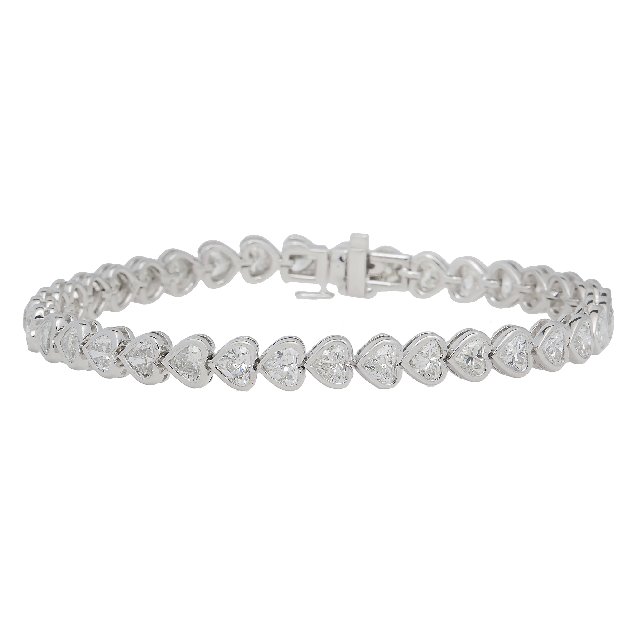 Diamond Heart Bracelet – Mavani & Co