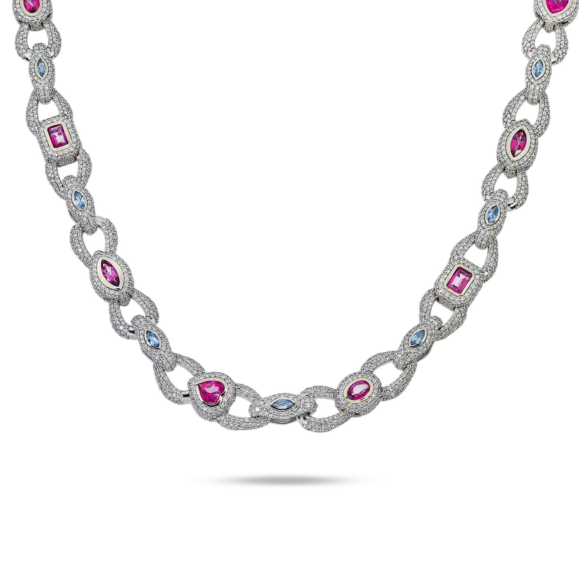 Fancy Diamond Color Necklace – Mavani & Co