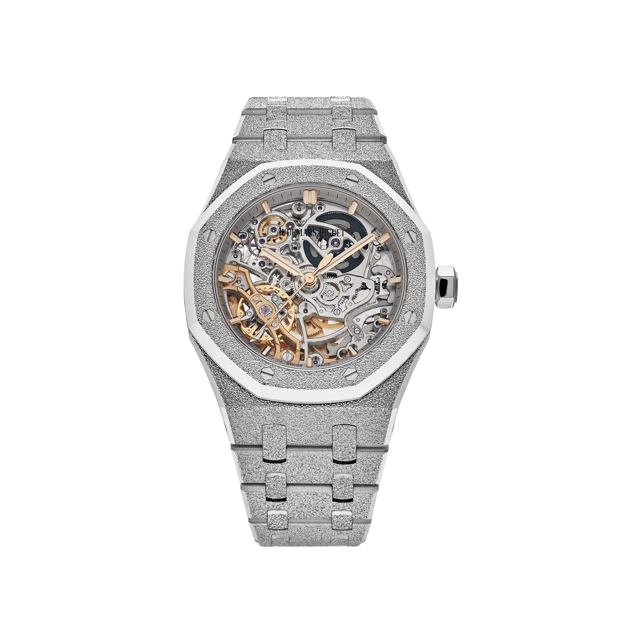 Audemars Piguet Royal Oak 15466BC.GG.1259BC.01 Double Balance Wheel Fr ...