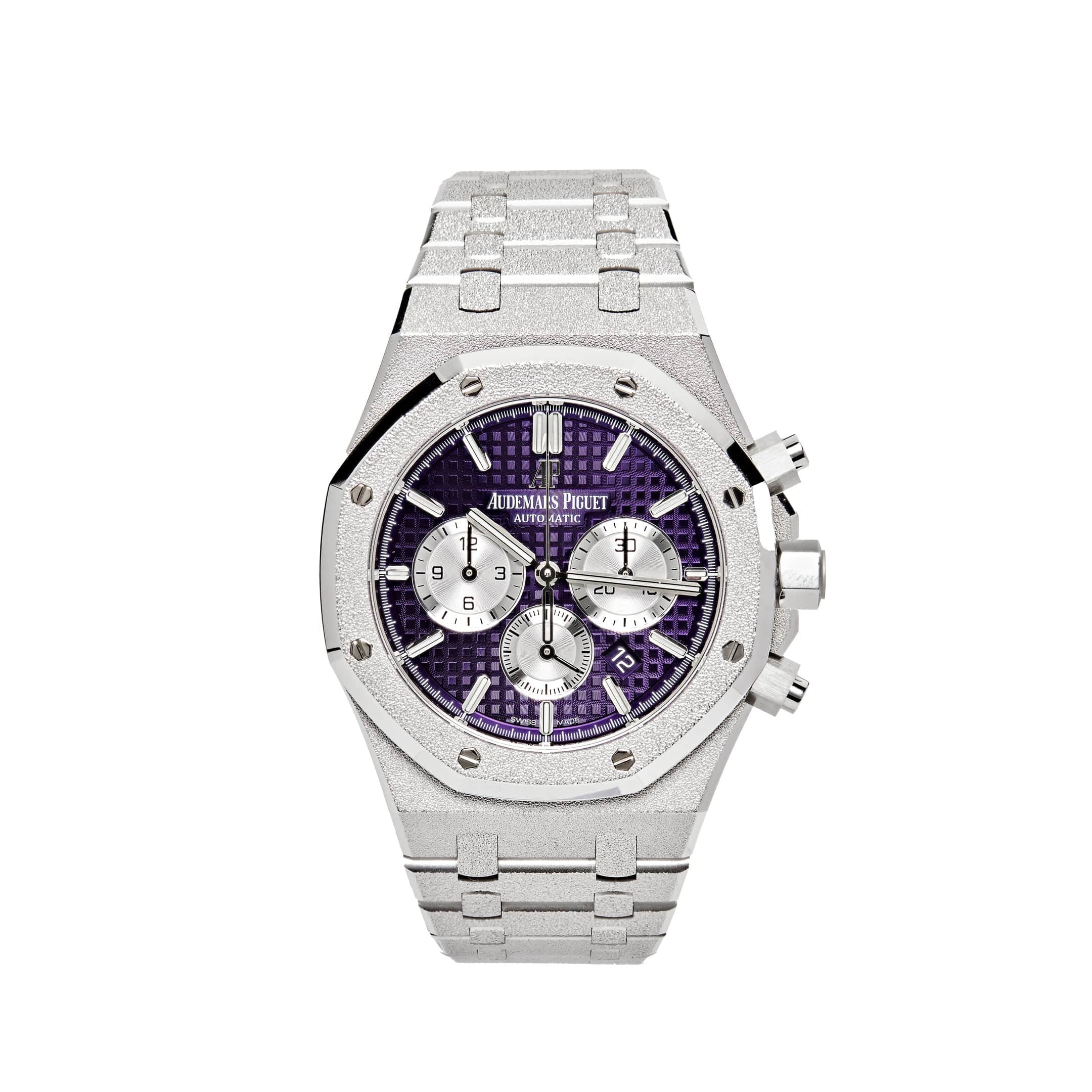 Audemars Piguet Royal Oak 26331BC.GG.1224BC.01 Chronograph Purple Dial ...