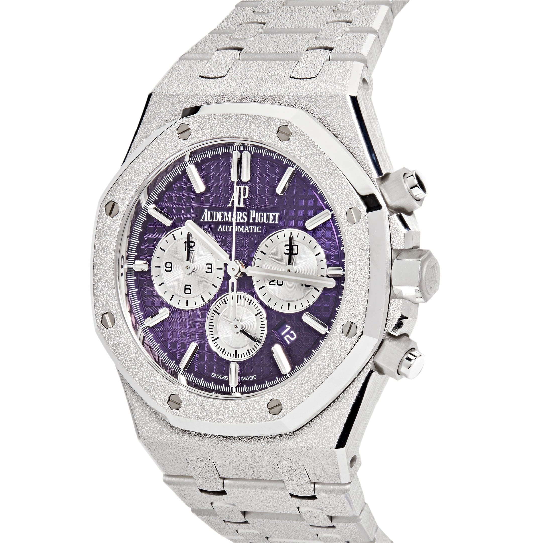Audemars Piguet Royal Oak 26331BC.GG.1224BC.01 Chronograph Purple Dial ...