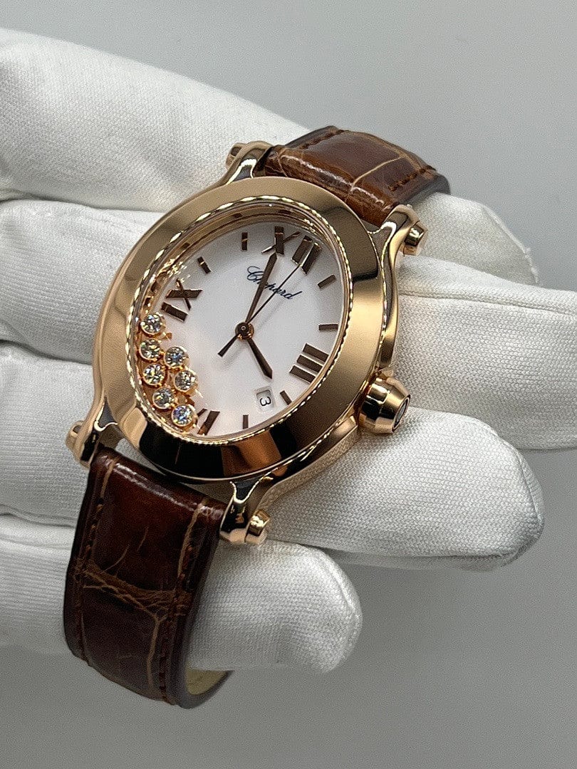Chopard Happy Sport Oval 275350-5001 – Mavani & Co