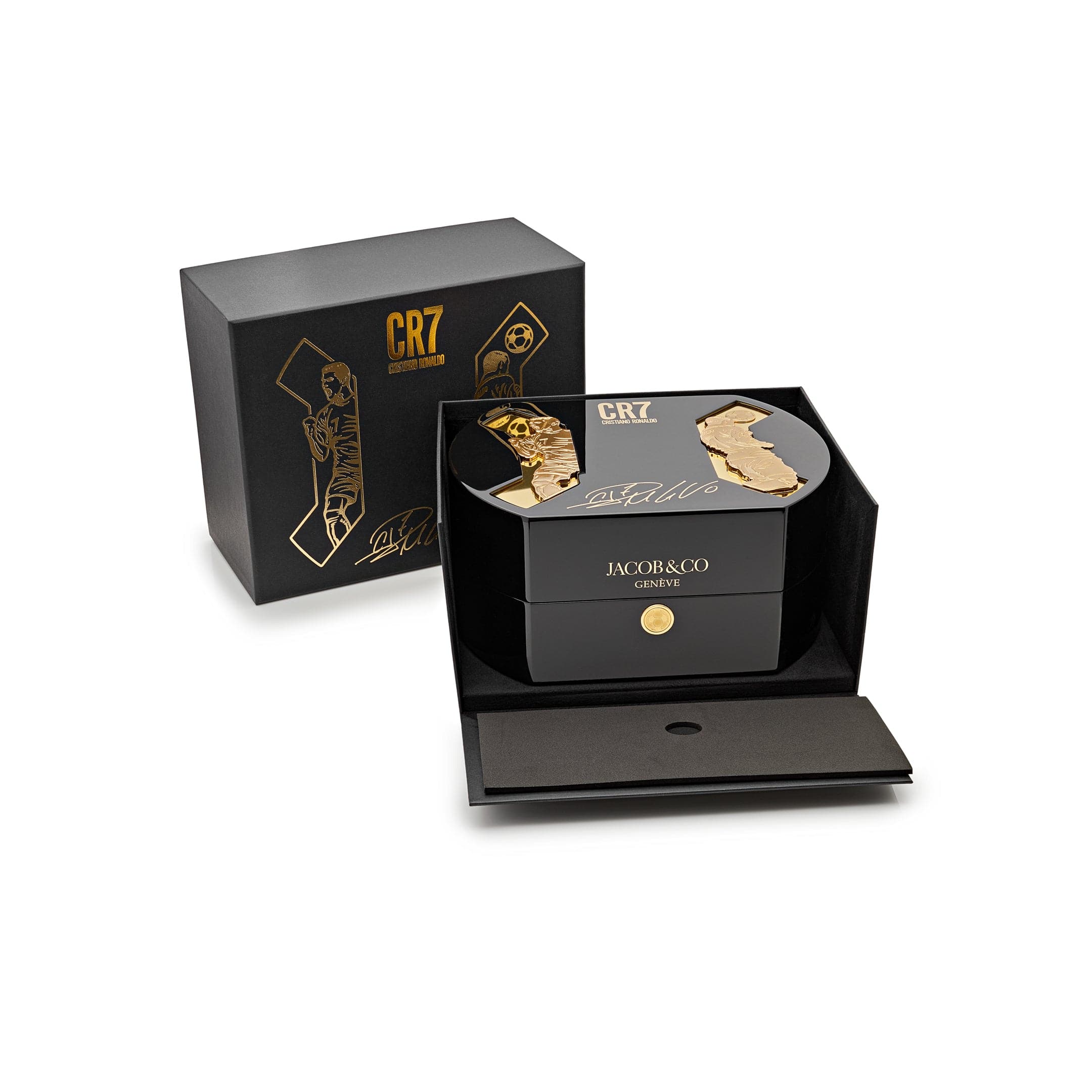 Jacob & Co. V2 CR7 Epic X Collection EX120.43.AE.AA.A Flight of CR7 Ro ...