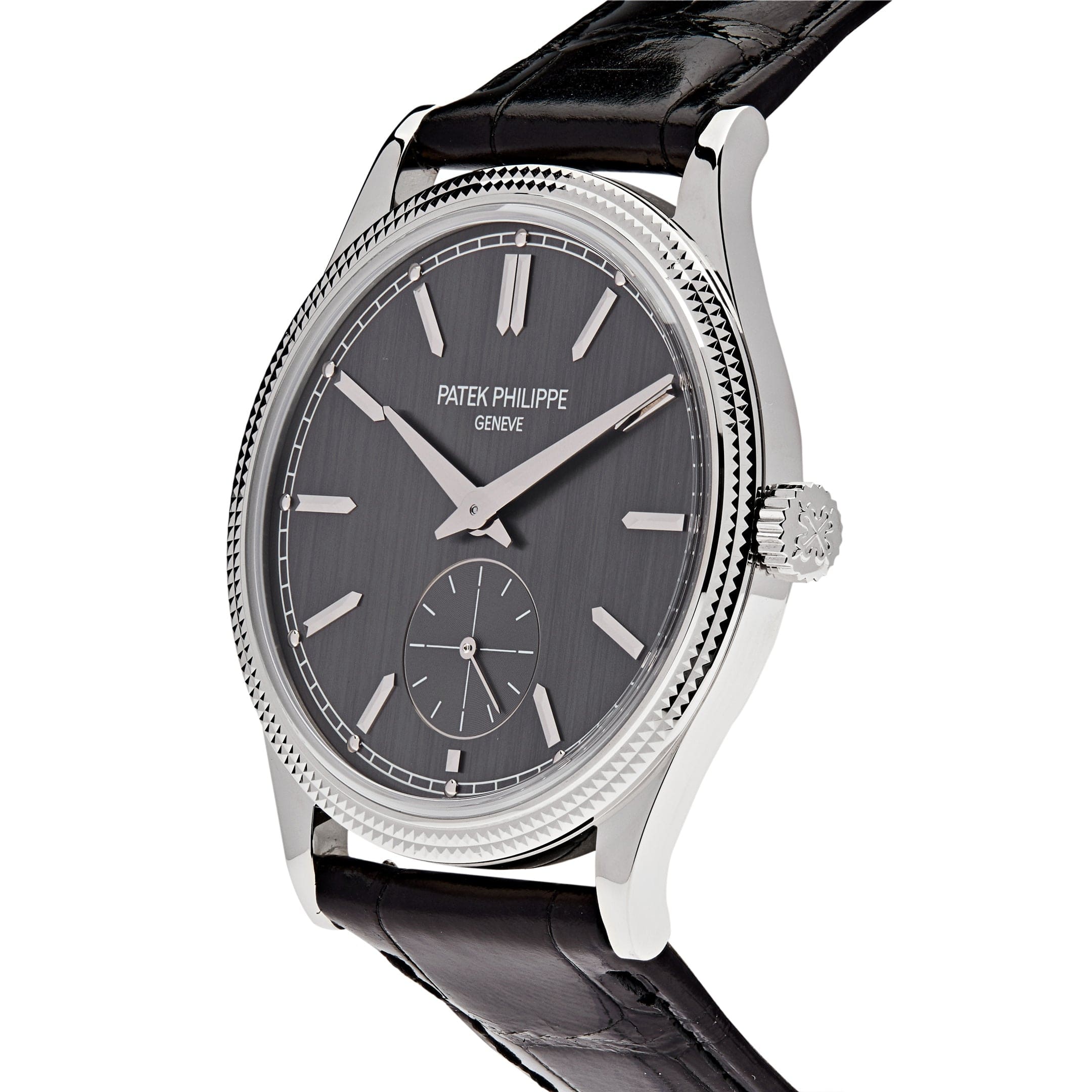 Patek Philippe Calatrava 6119G-001 White Gold Grey Dial (2023) – Mavani & Co