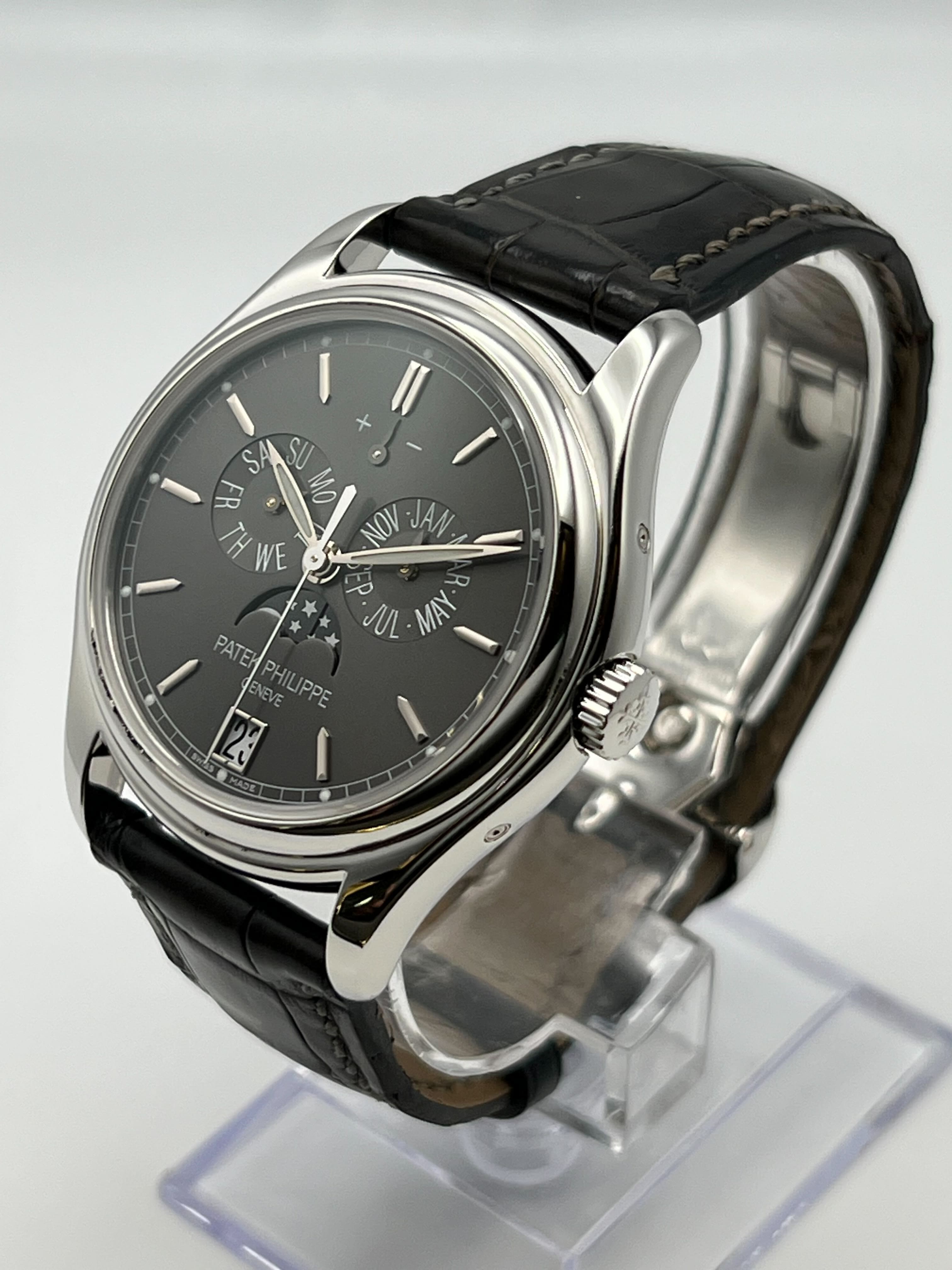 Patek Philippe Complications 5146P-001 Annual Calendar Platinum Grey D ...