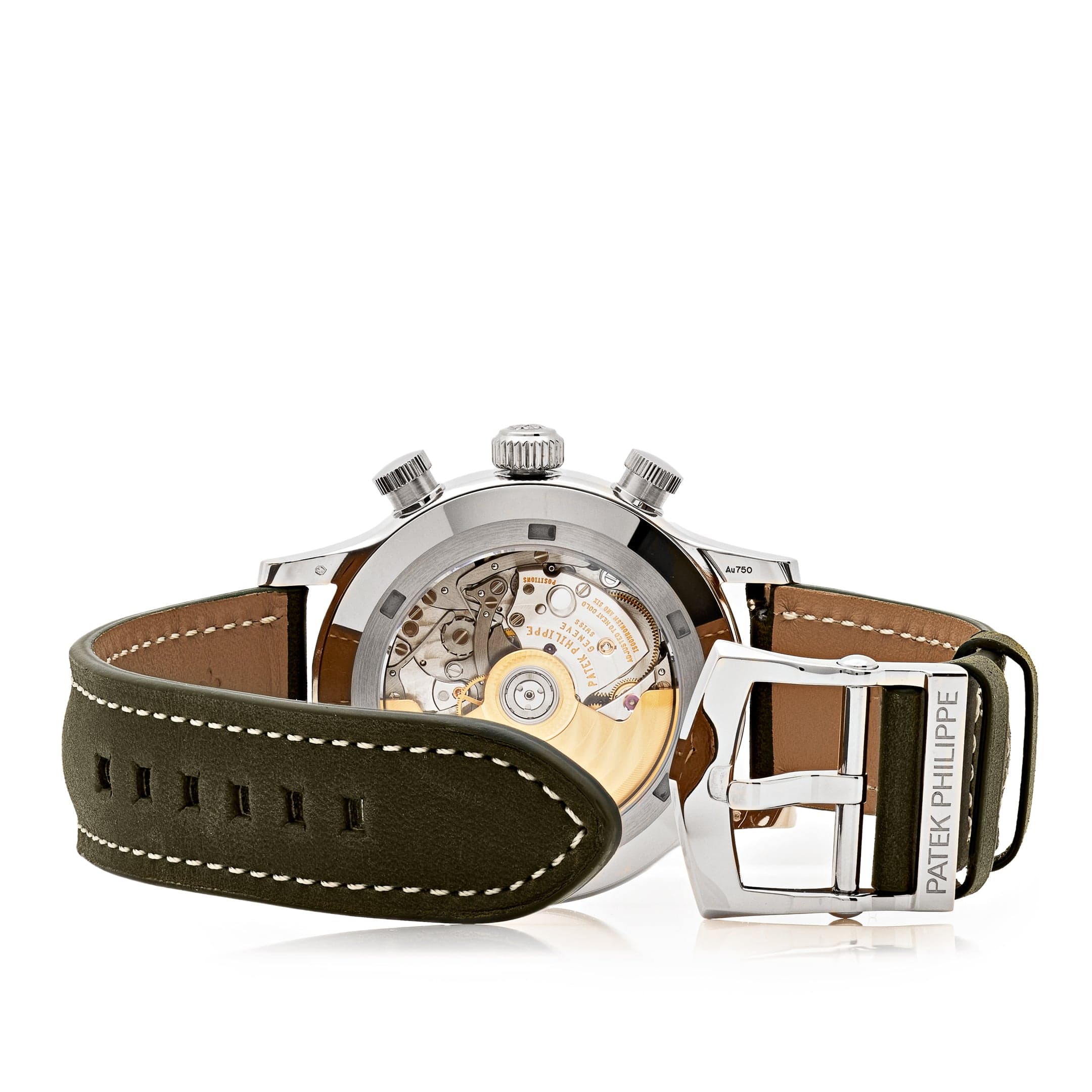 Patek Philippe Complications 5924G-010 Calatrava Travel Time Green Dia ...