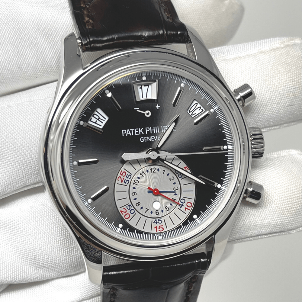 Patek Philippe Complications 5960P-001 Annual Calendar Chronograph Pla ...