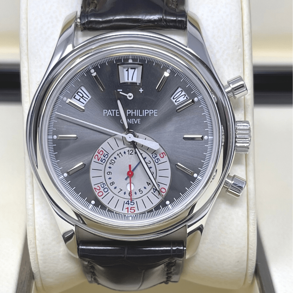 Patek Philippe Complications 5960P-001 Annual Calendar Chronograph Pla ...