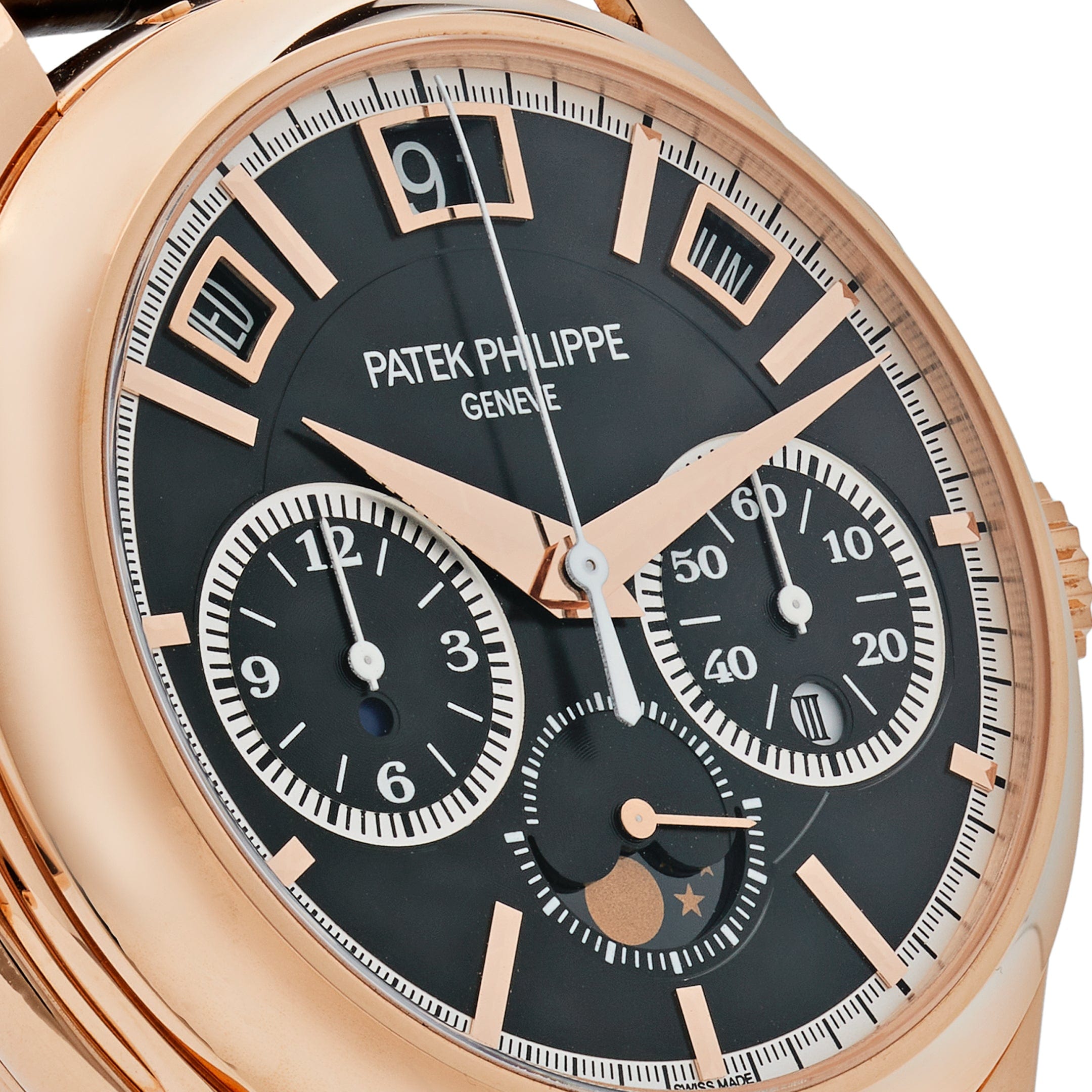 Patek Philippe Grand Complications 5208R-001 Perpetual Calendar Rose G ...