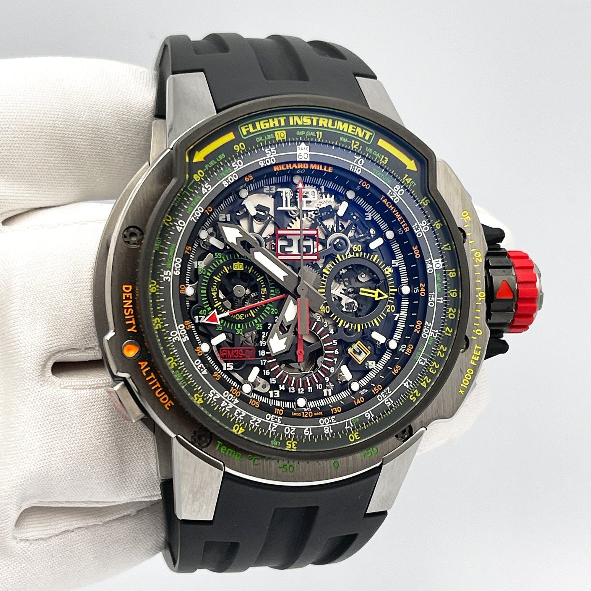 Richard Mille RM 39-01 Automatic Flyback Chronograph Aviation – Mavani & Co