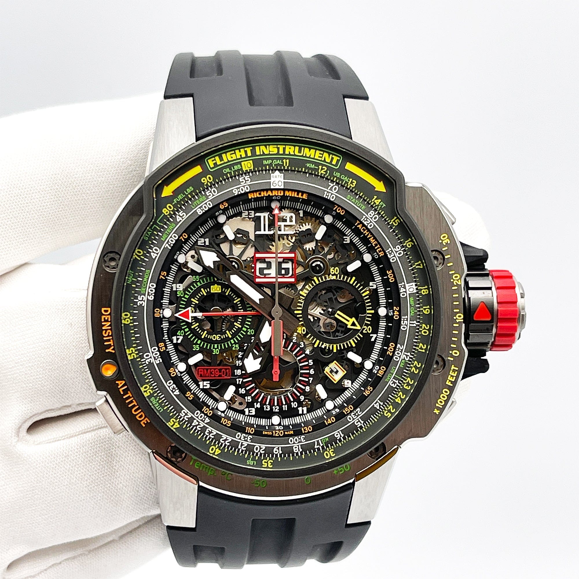 Richard Mille RM 39-01 Automatic Flyback Chronograph Aviation – Mavani & Co
