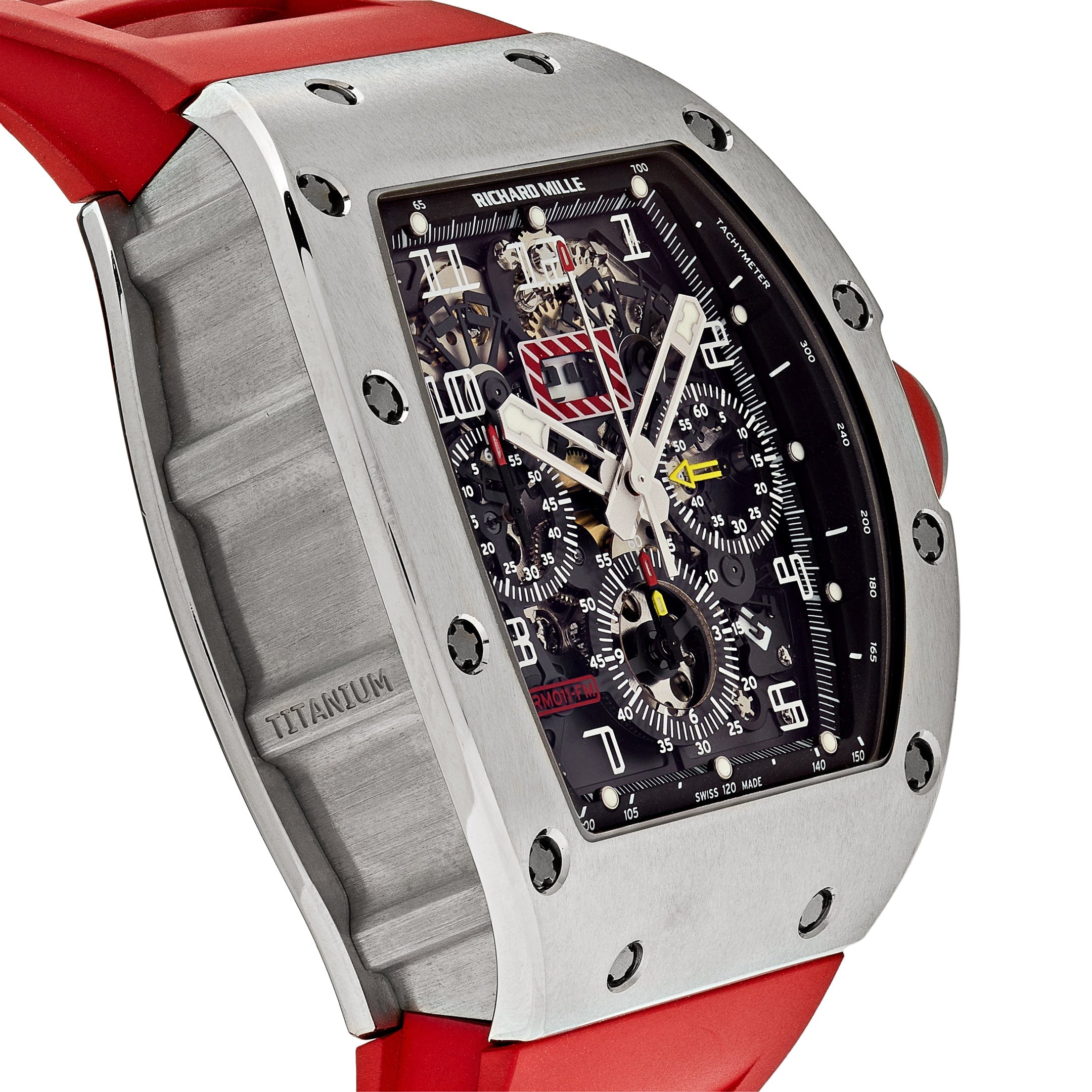 Richard Mille RM 011 Felipe Massa White Gold Titanium – Mavani & Co