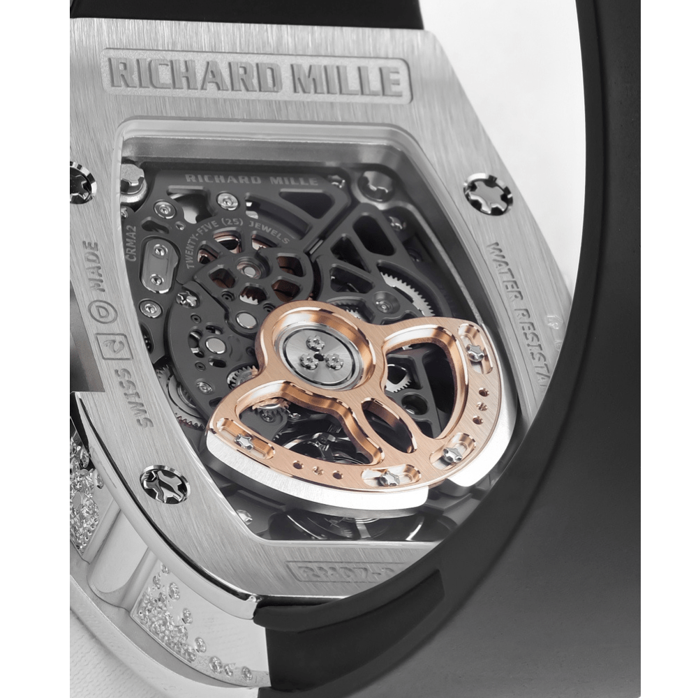 Richard Mille RM 07-01 Ladies' White Gold Snow Diamond Set – Mavani & Co