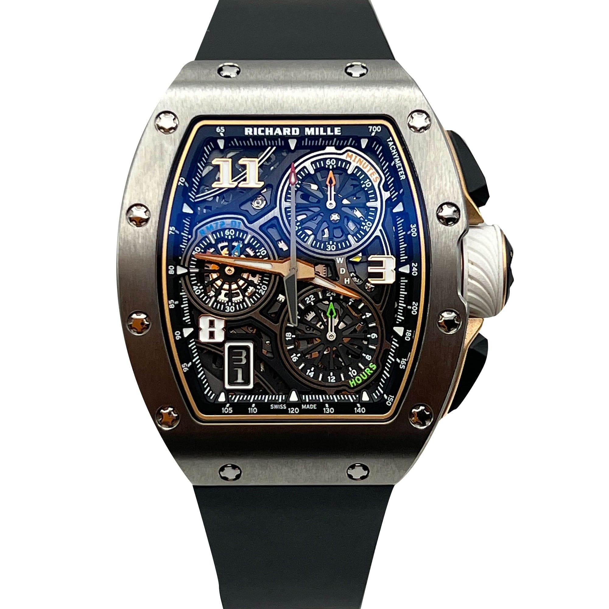 Richard Mille RM 72-01 Lifestyle In-House Chronograph Titanium – Mavani ...