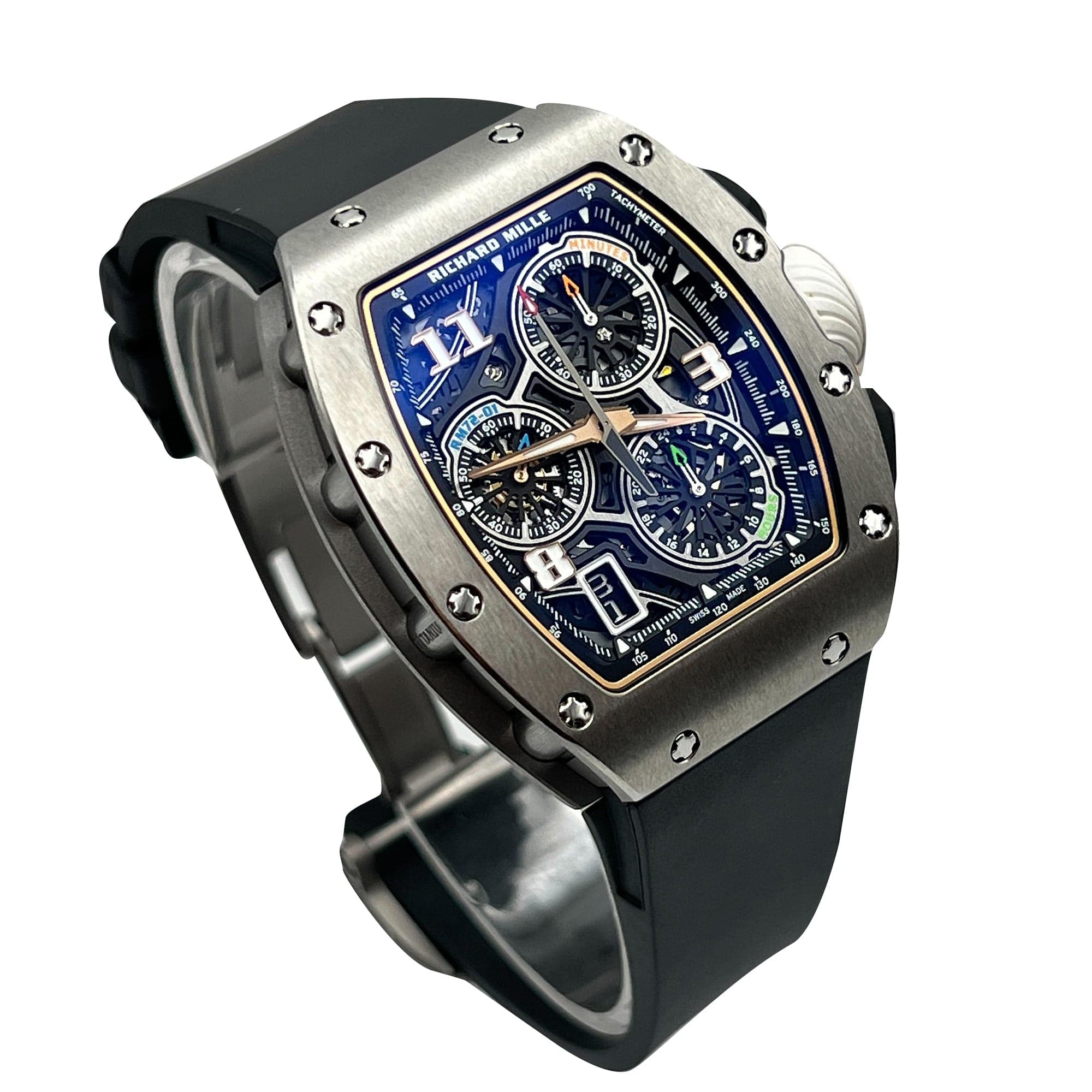 Richard Mille RM 72-01 Lifestyle In-House Chronograph Titanium – Mavani ...