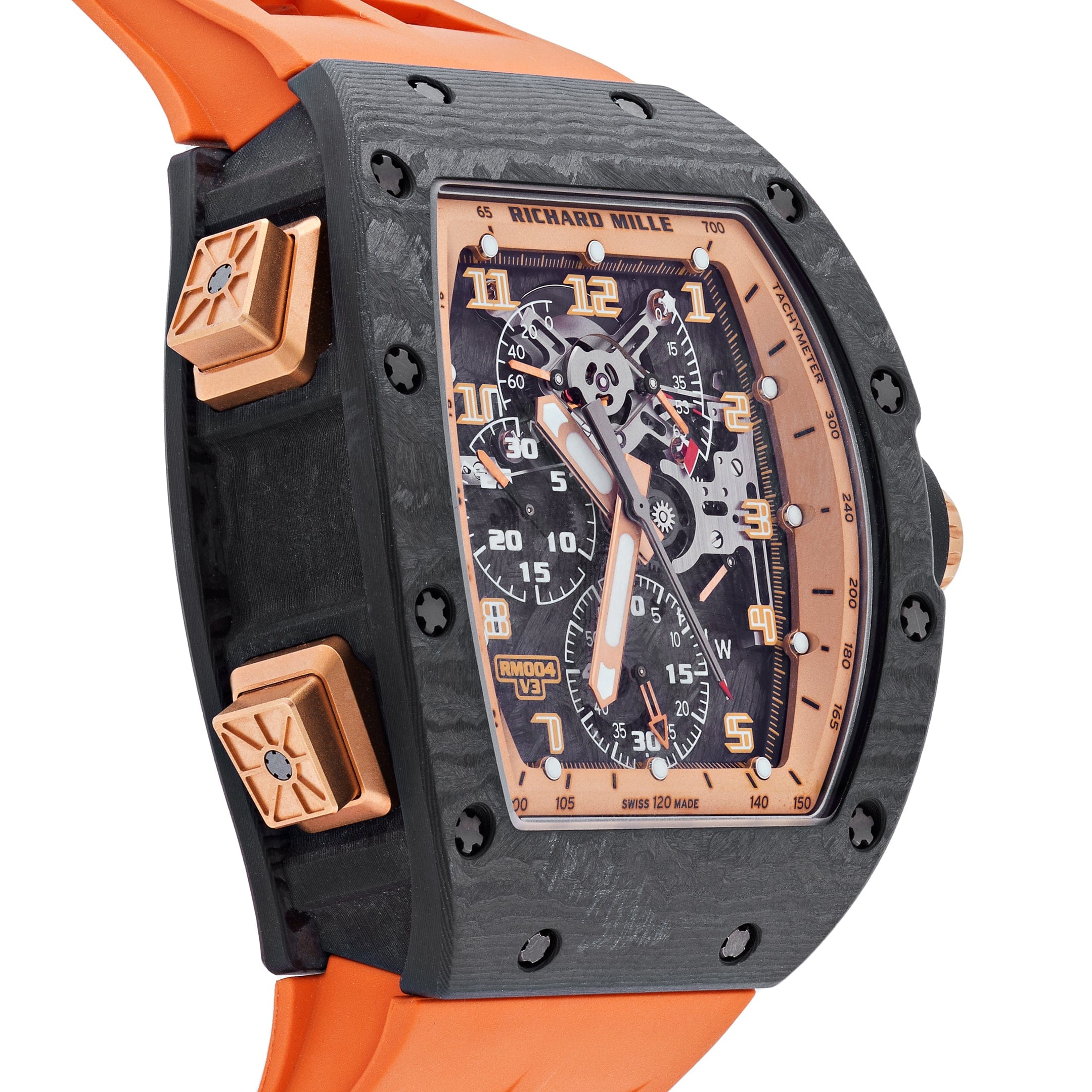 Richard Mille RM 004-V3 'Asia Edition' Carbon-TPT Rose Gold Limited Ed ...