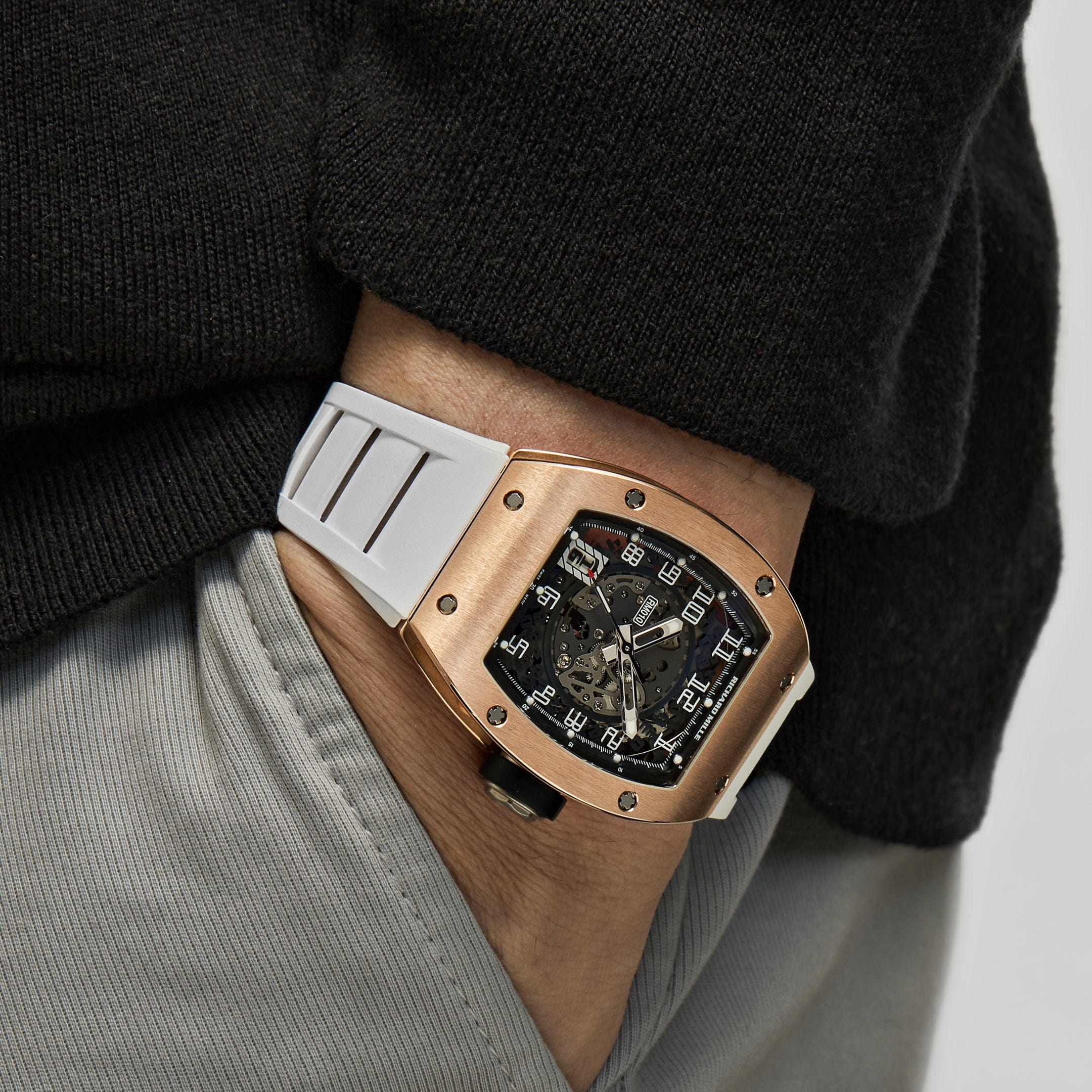 Richard Mille RM 010 Automatic Rose Gold – Mavani & Co