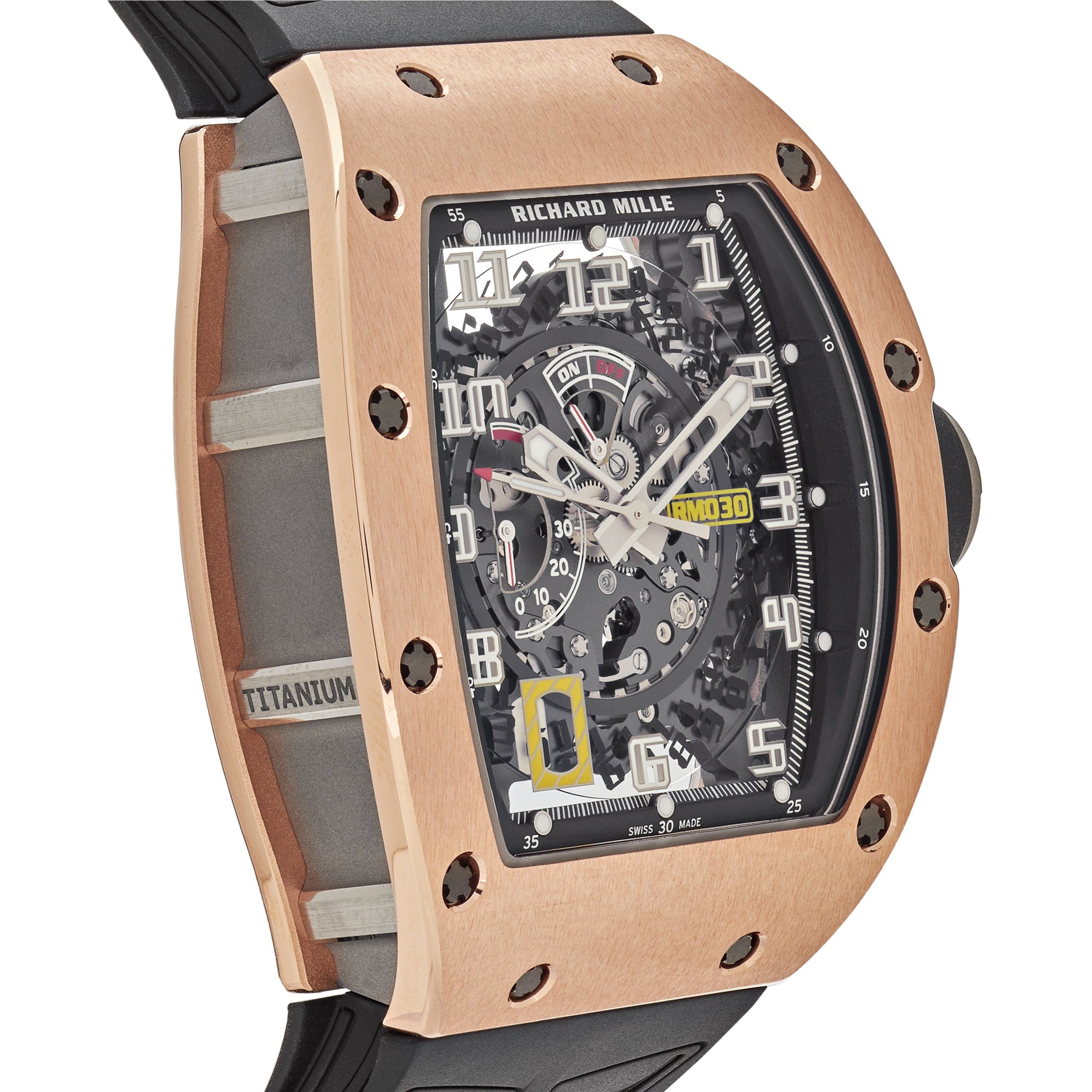 Richard Mille RM 030 Rose Gold Titanium – Mavani & Co