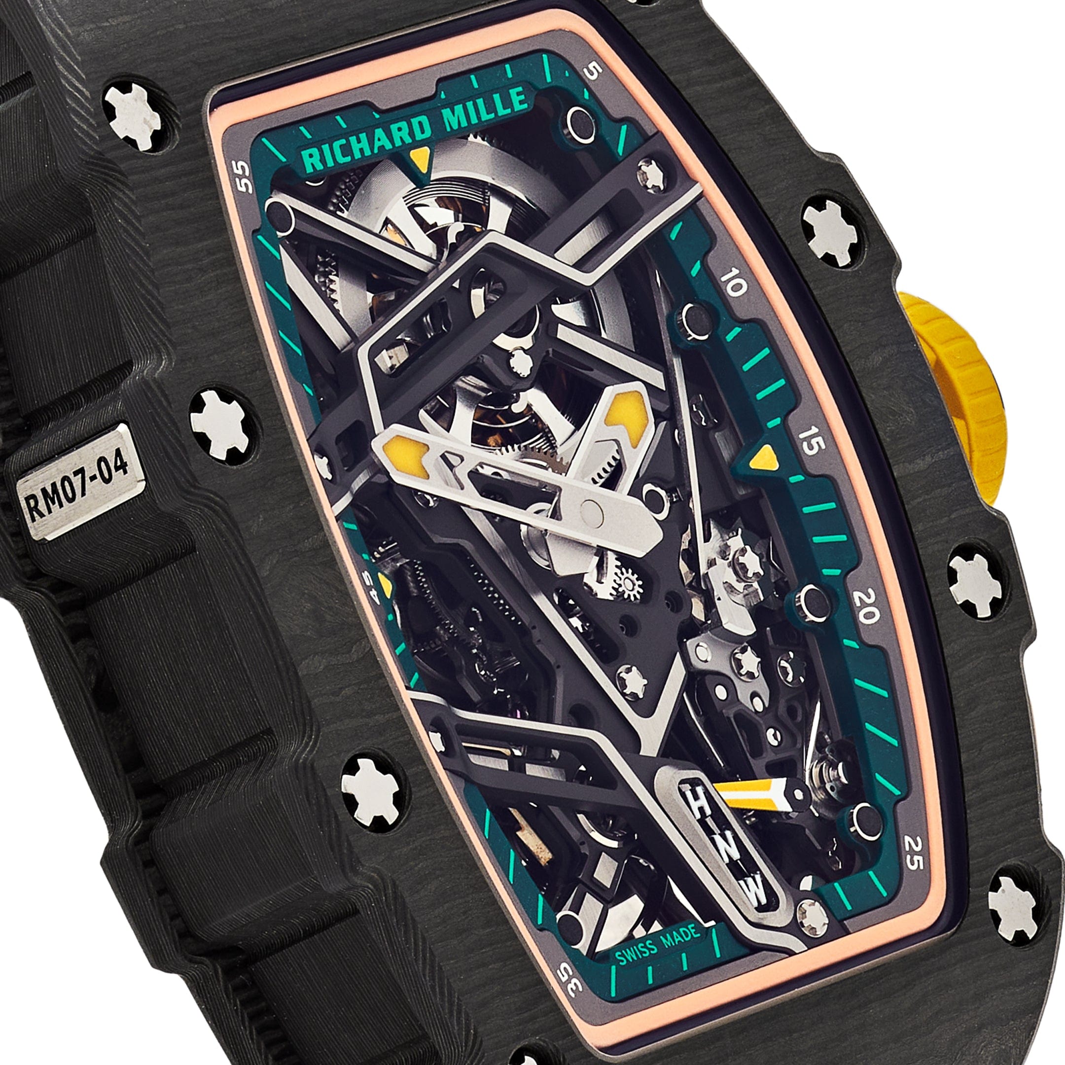 Richard Mille RM 07-04 Black Carbon TPT Automatic Sport – Mavani & Co