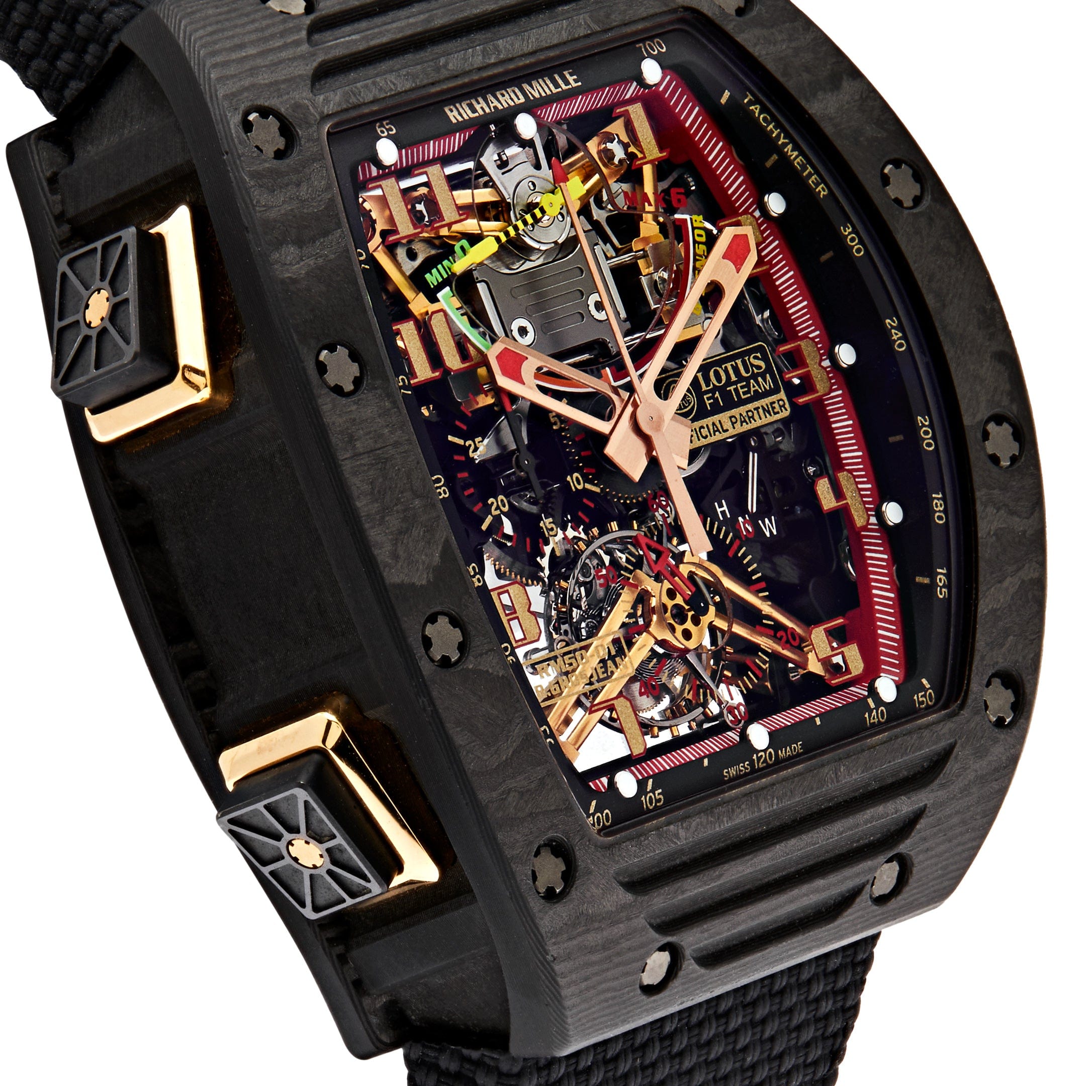 Richard Mille RM 50-01 'Romain Grosjean Lotus F1 G-Sensor' Tourbillon ...