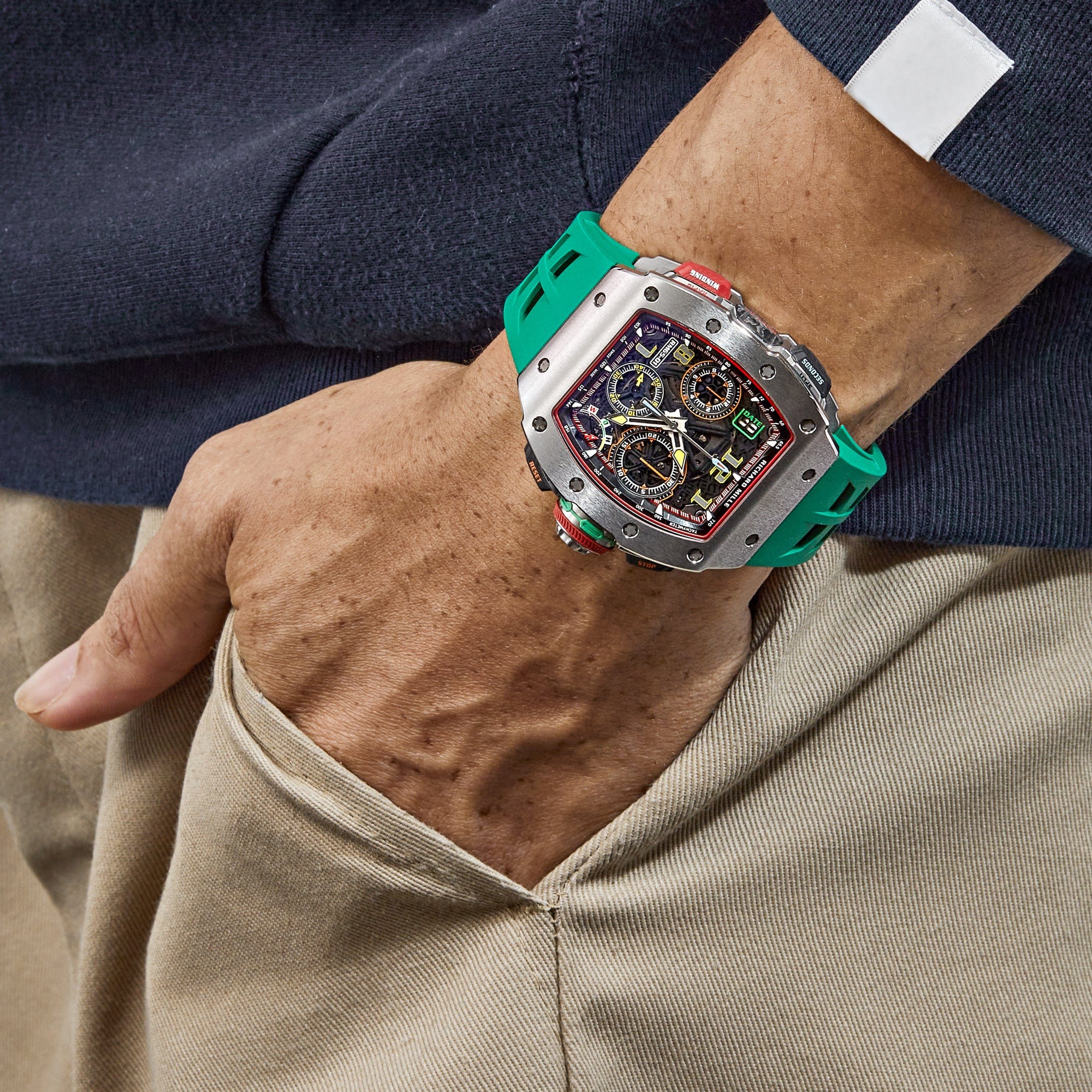 Richard Mille RM 65-01 Automatic Split-Seconds Chronograph Titanium (2 ...