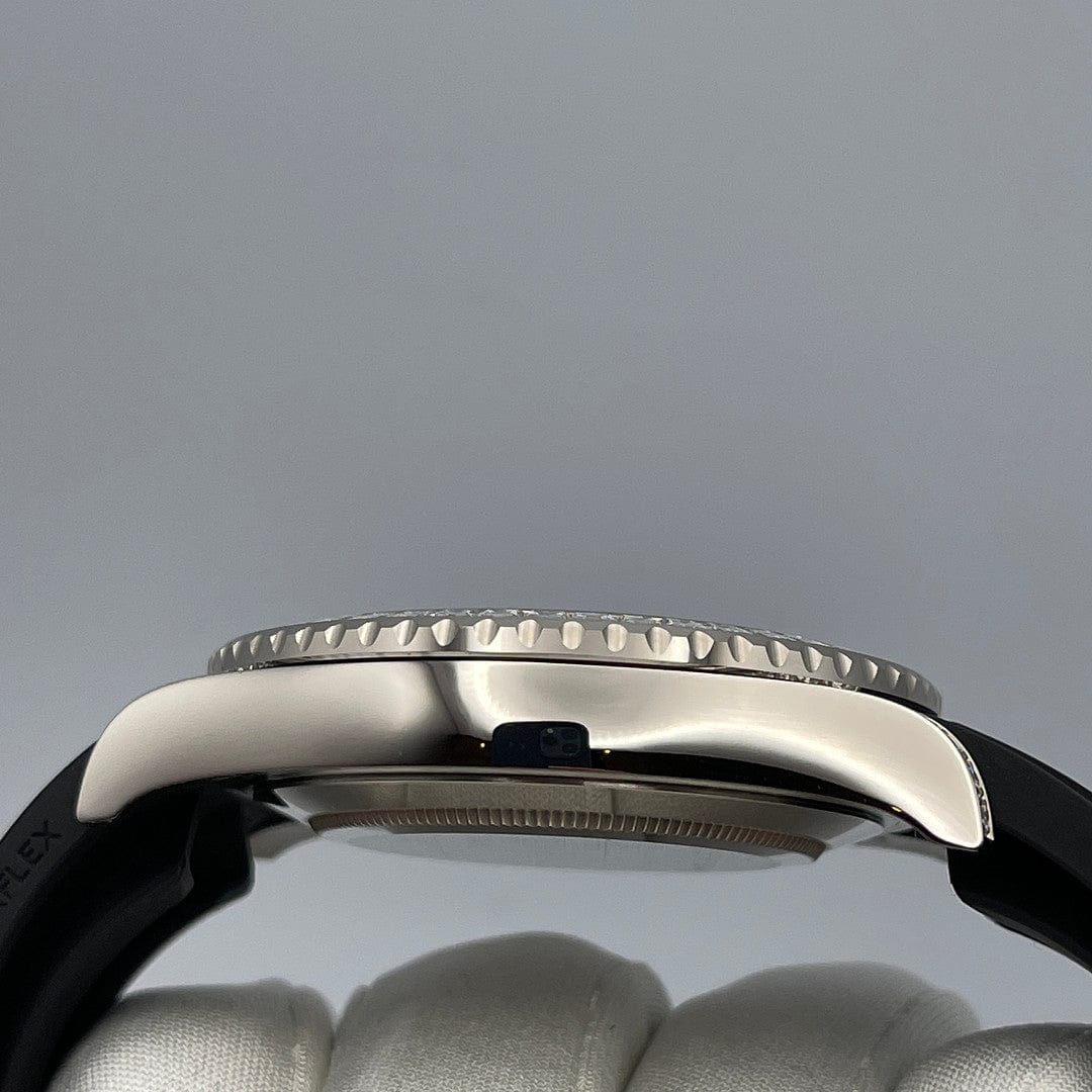 Rolex Yacht-Master 226679TBR White Gold Black Dial Diamond Bezel ...