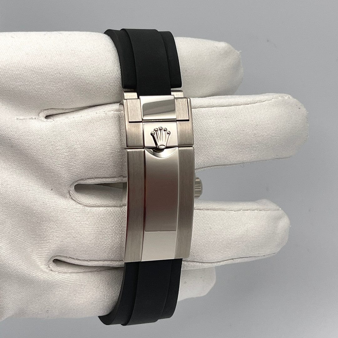 Rolex Yacht-Master 226679TBR White Gold Black Dial Diamond Bezel ...