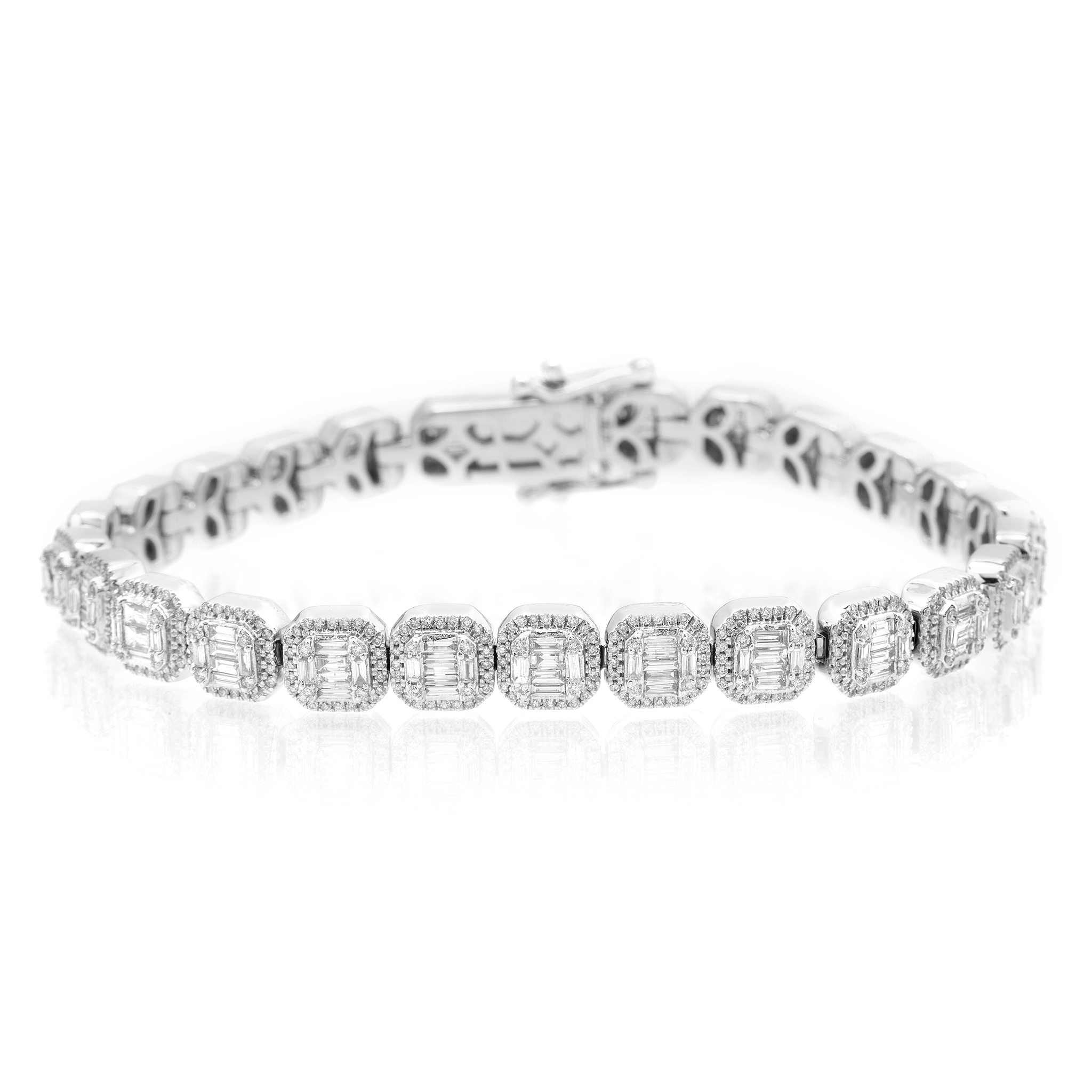 Diamond Baguette Bracelet – Mavani & Co