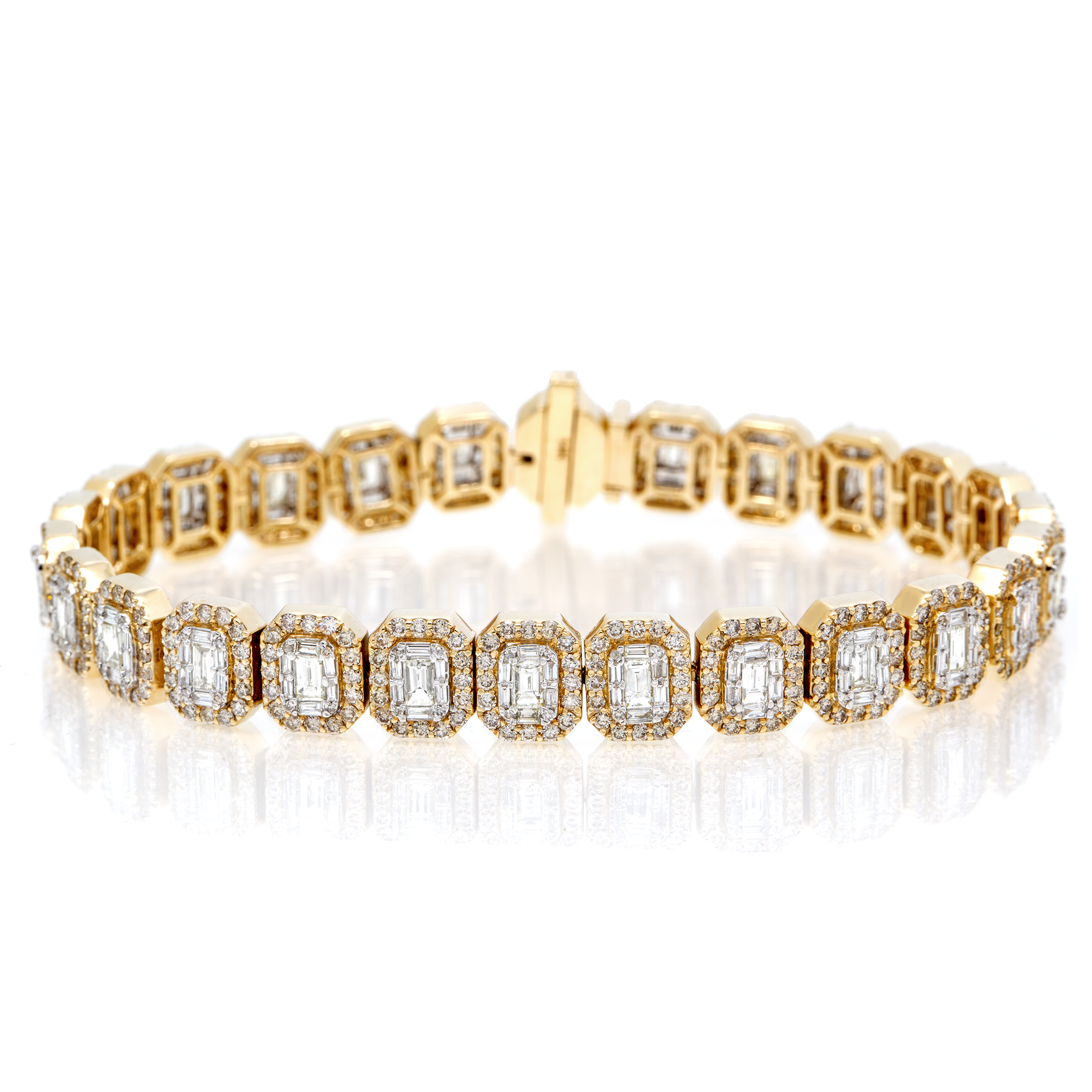 Diamond Baguette Bracelet – Mavani & Co