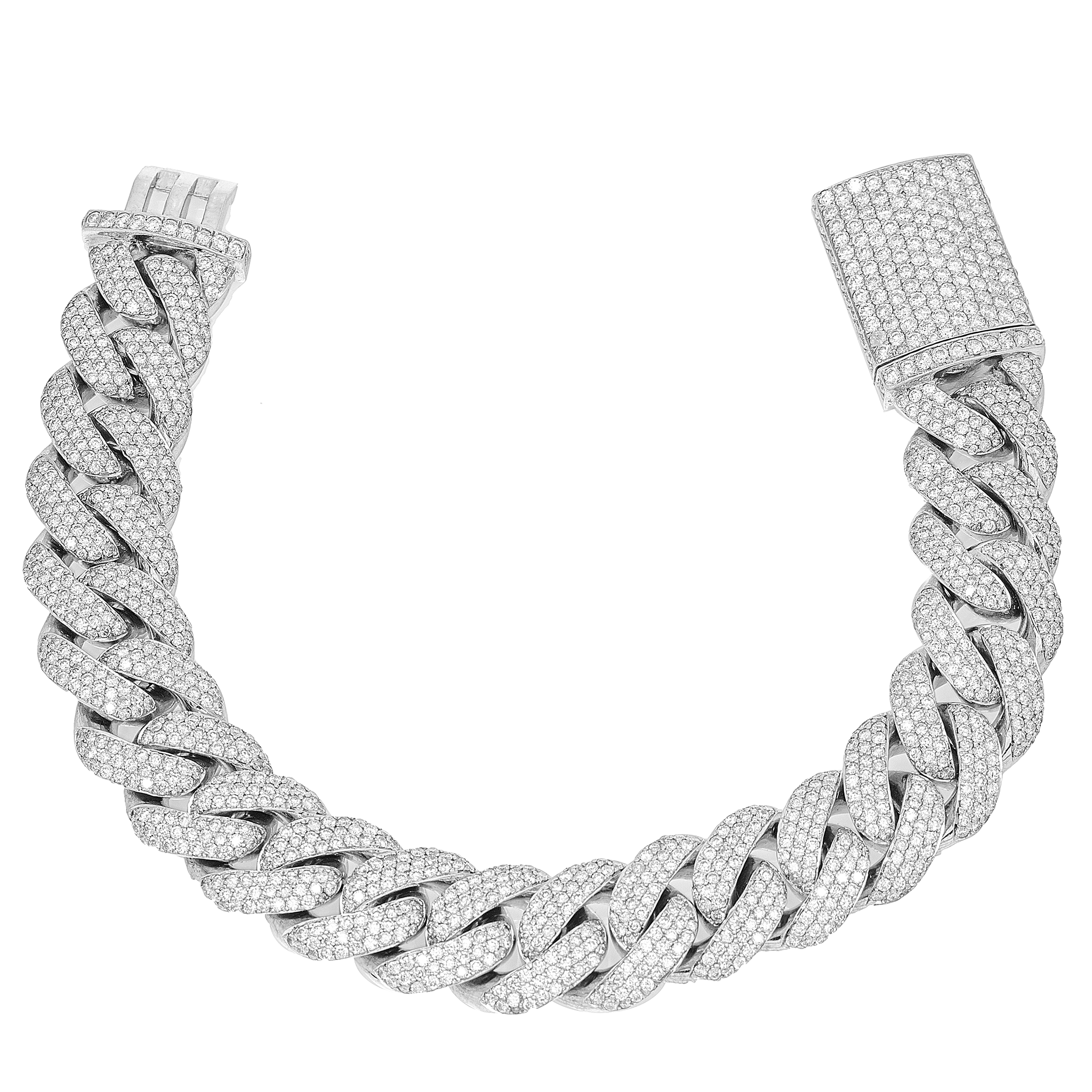 Diamond Cuban Bracelet – Mavani & Co