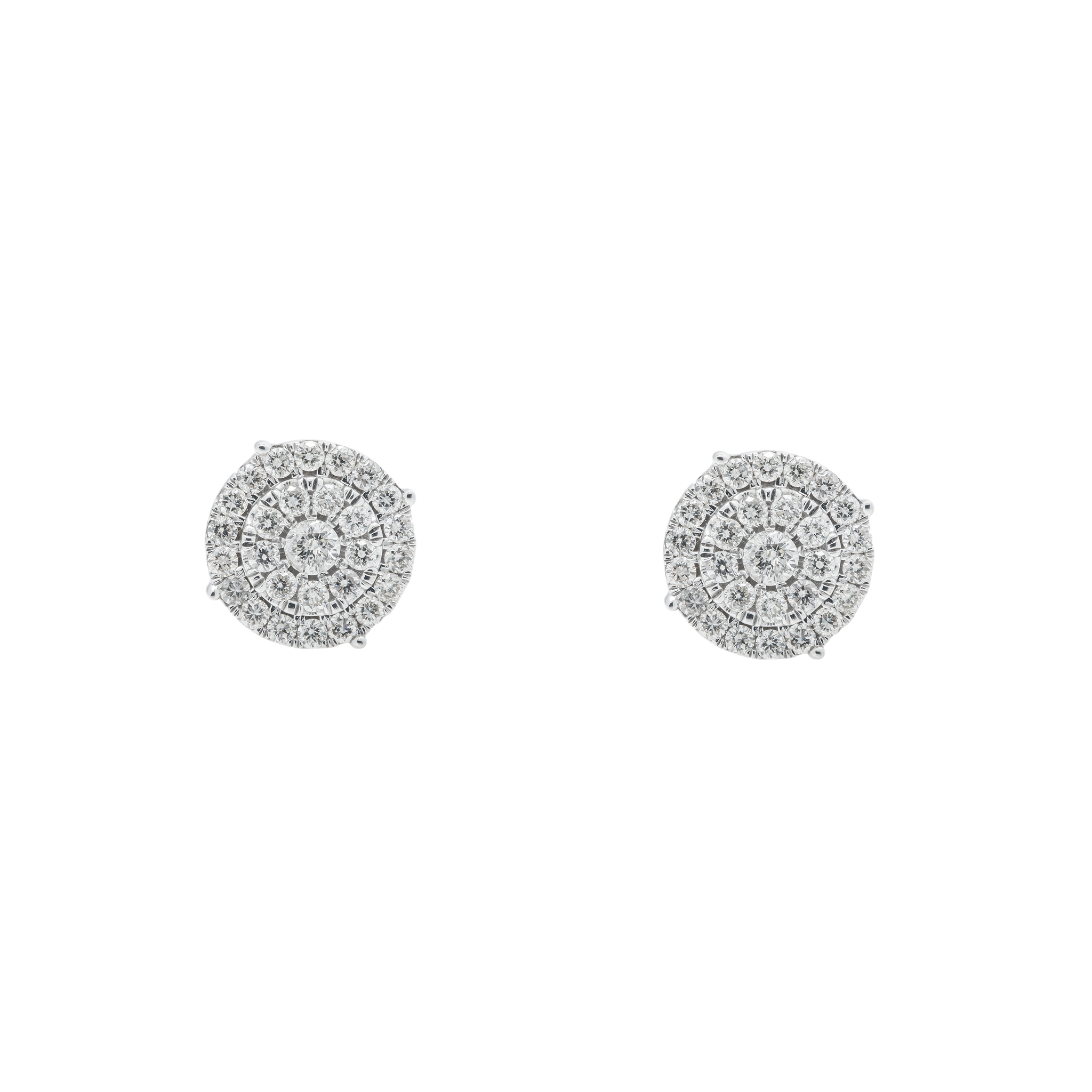 Diamond Cluster Earrings – Mavani & Co
