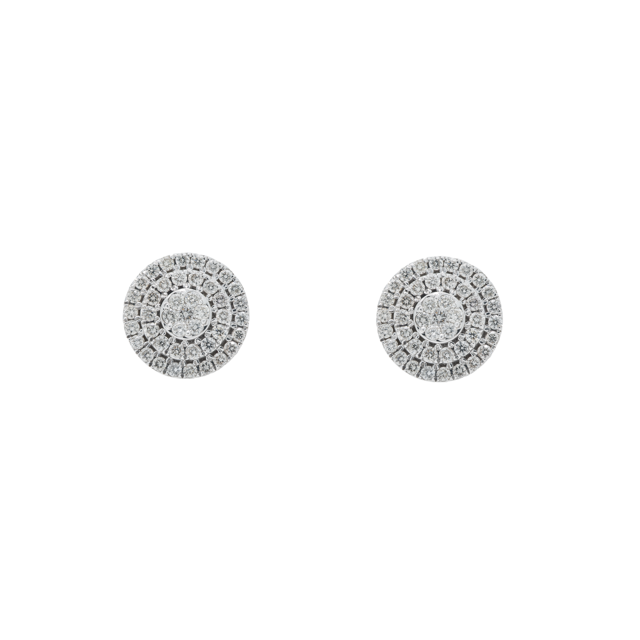 Diamond Cluster Earrings – Mavani & Co