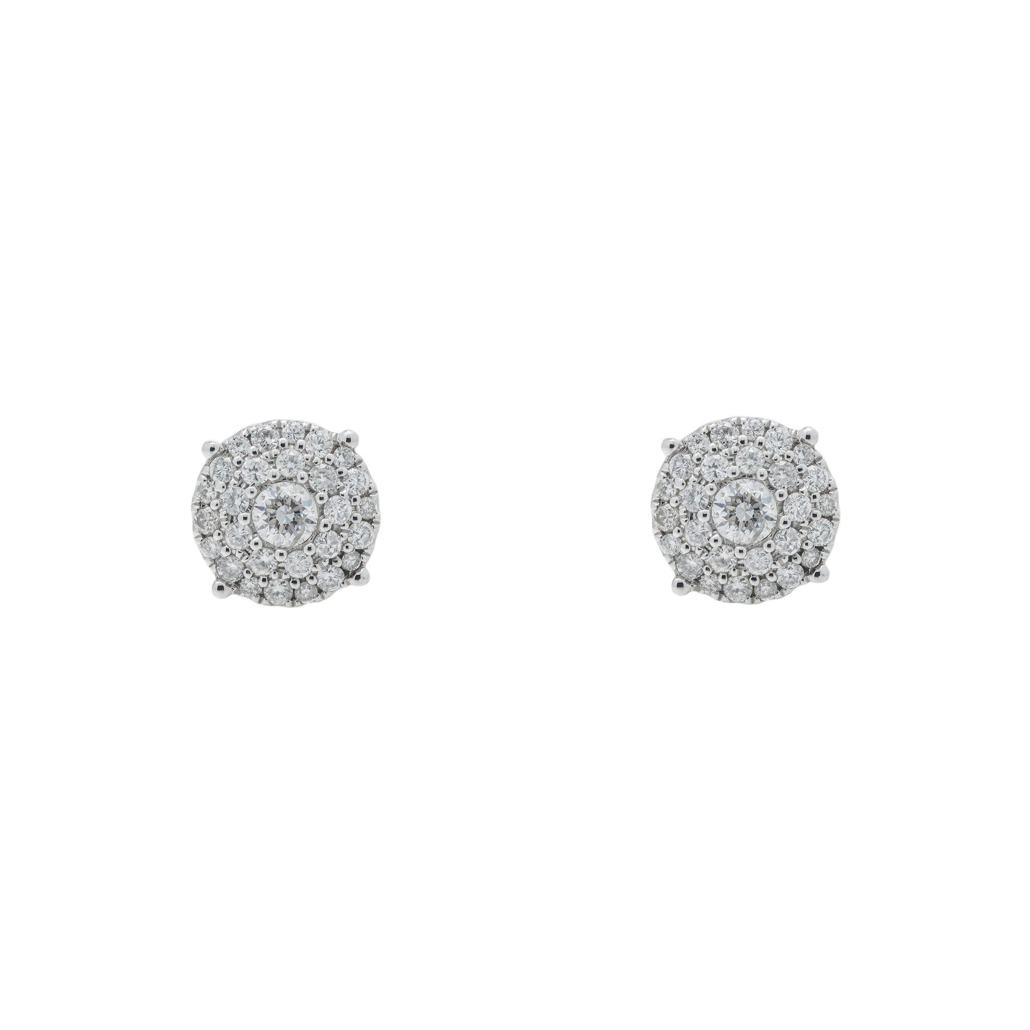 Diamond Cluster Earrings – Mavani & Co